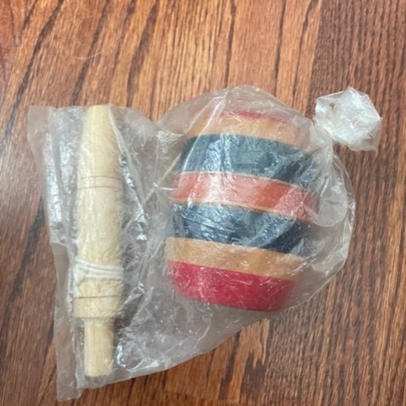 Handmade | Accents | Hand Painted Mexican Balero Juguete Tradicional De ...